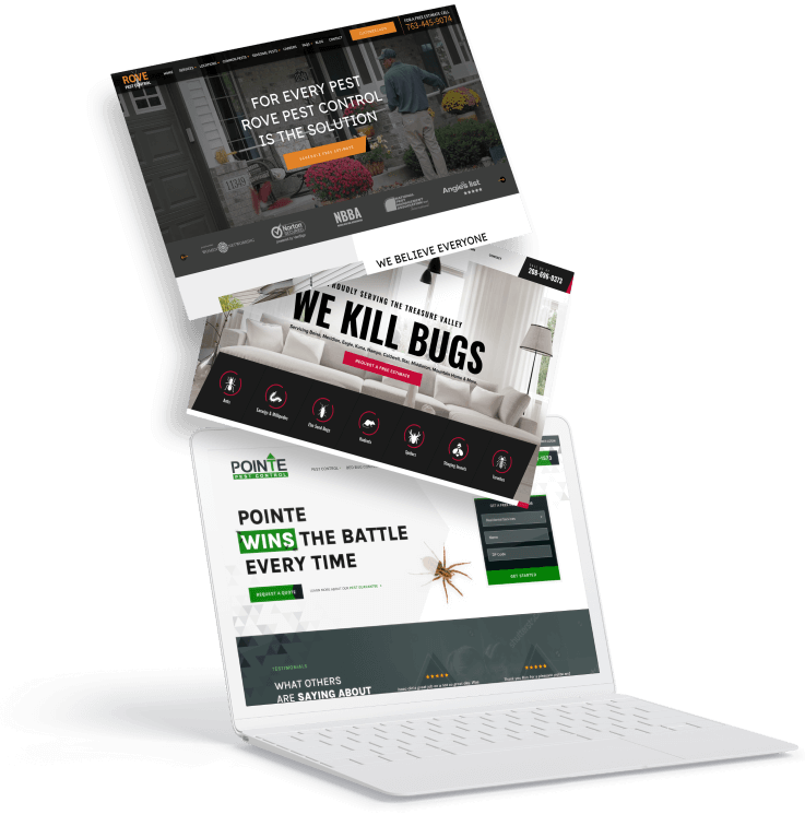 Pest Control Web Design: Landing Page Design & Development | NiftyPest